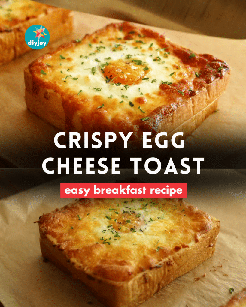 Crispy Egg Cheese Toast