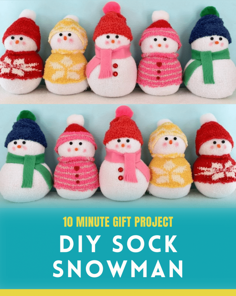 Sock Snowman in 10 Minutes