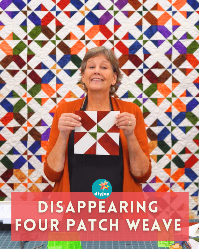 Disappearing Four Patch Weave With Jenny Doan