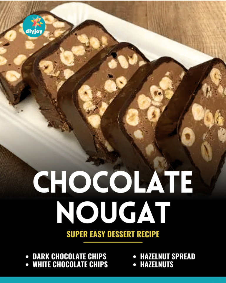 Easy 4-Ingredient Chocolate Nougat Recipe - DIY Joy
