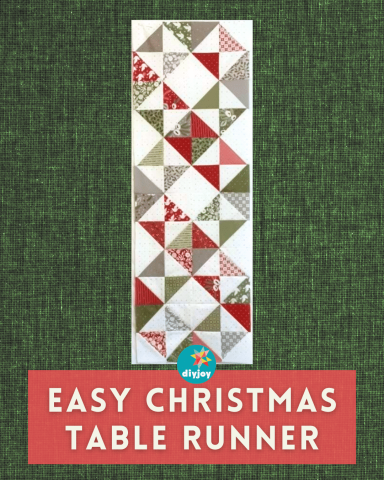 Easy Christmas Table Runner