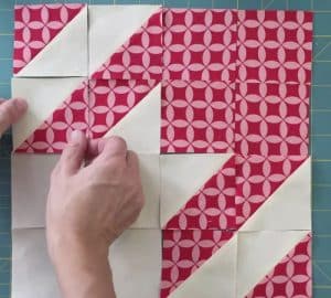 Beginner-Friendly Houndstooth Quilt Block Tutorial - DIY Joy