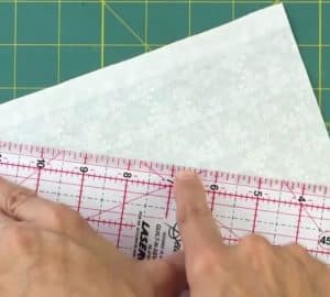 How to Make Triangles in a Square Quilt - DIY Joy