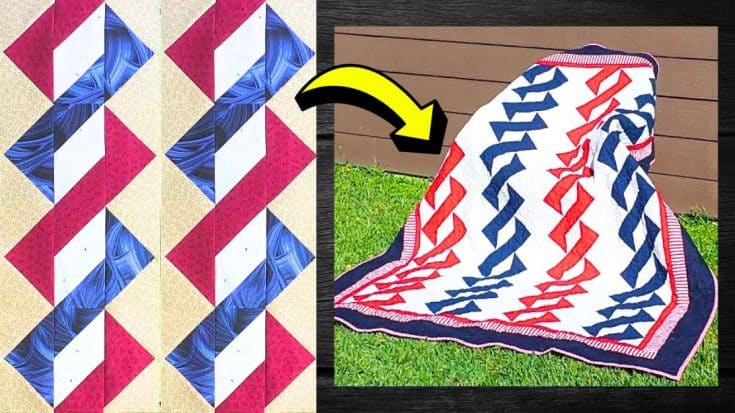 Easy Spirals Quilt Block Tutorial - DIY Joy