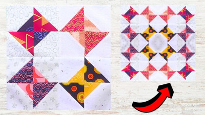 Easy Spools Quilt Block Tutorial - DIY Joy