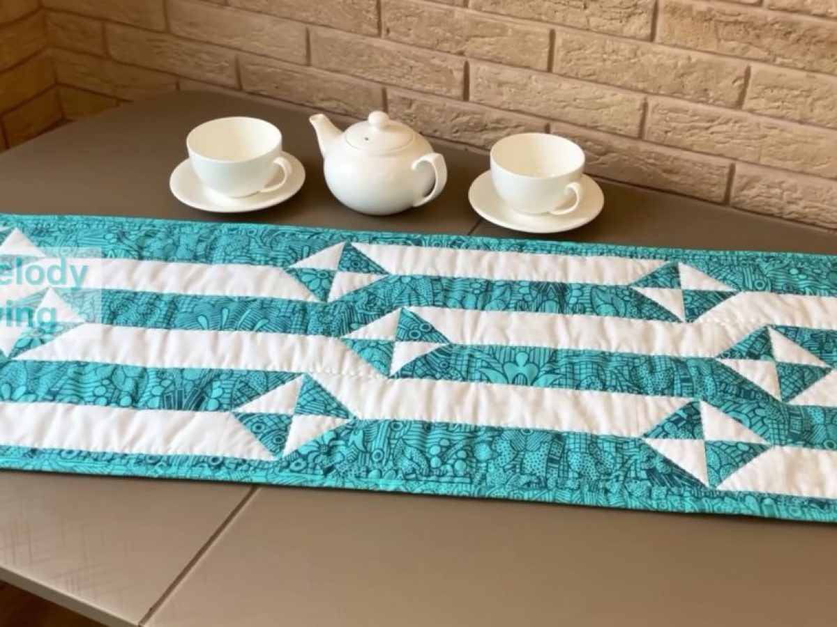 10 Minute Table Runner Pattern With Batting | Cabinets Matttroy