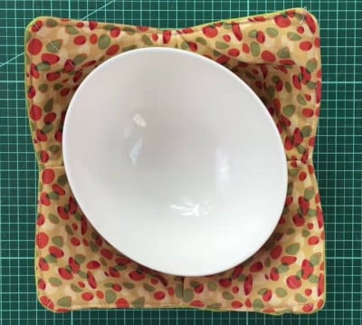Easy Microwave Bowl Cozy Sewing Tutorial - DIY Joy