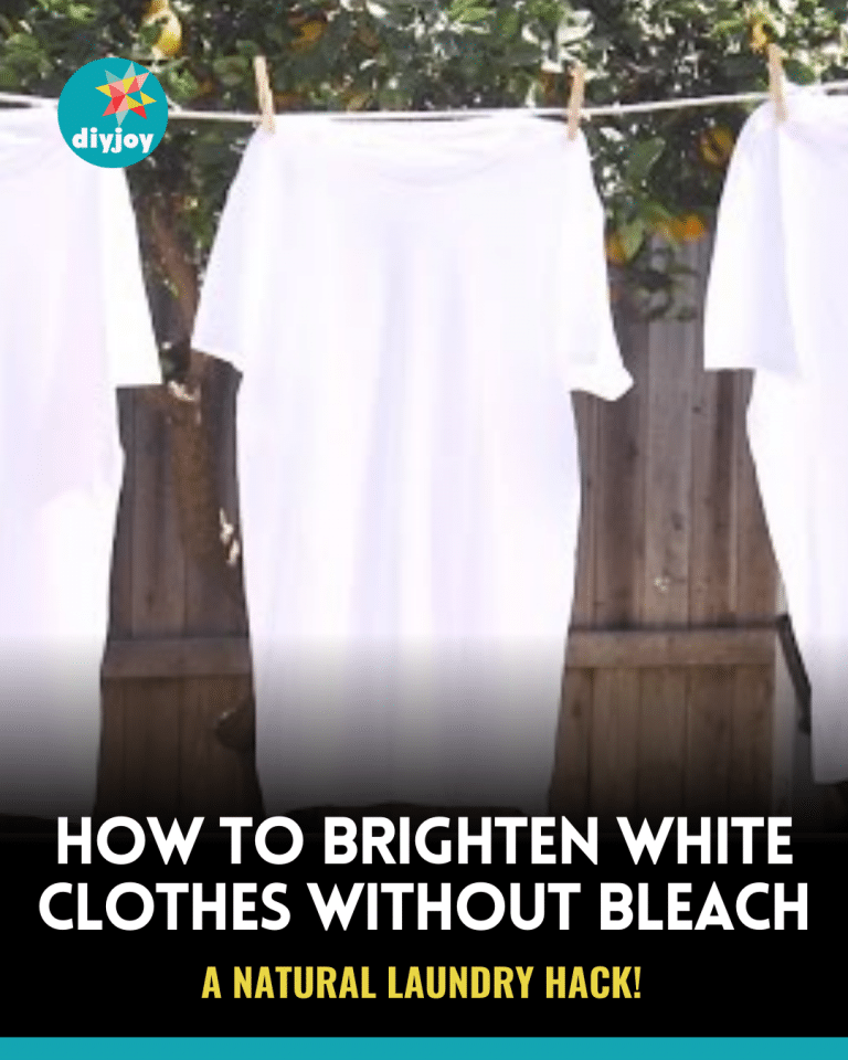 How to Brighten White Clothes Without Bleach - DIY Joy