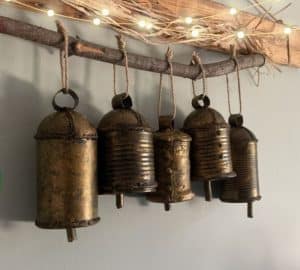 Easy & Inexpensive DIY Tin Can Bells Tutorial - DIY Joy