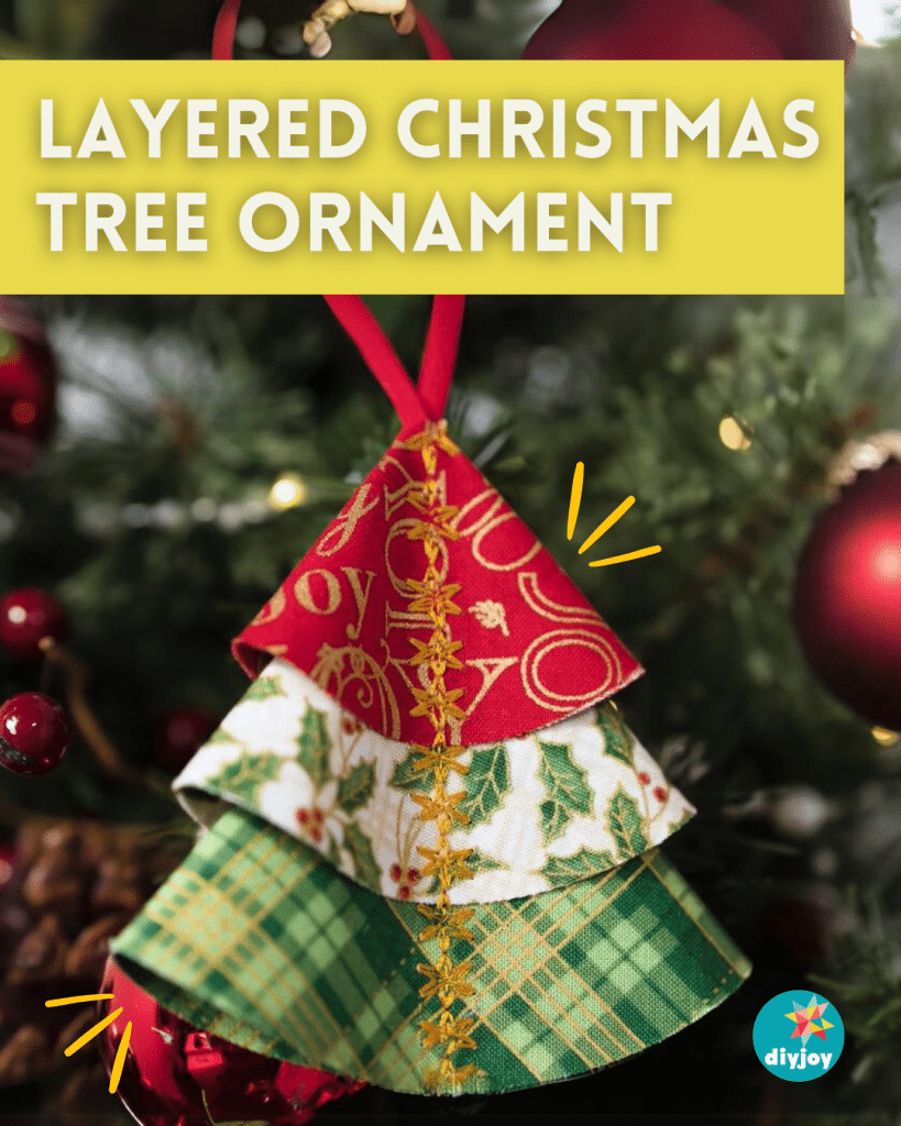 Layered Christmas Tree Ornament