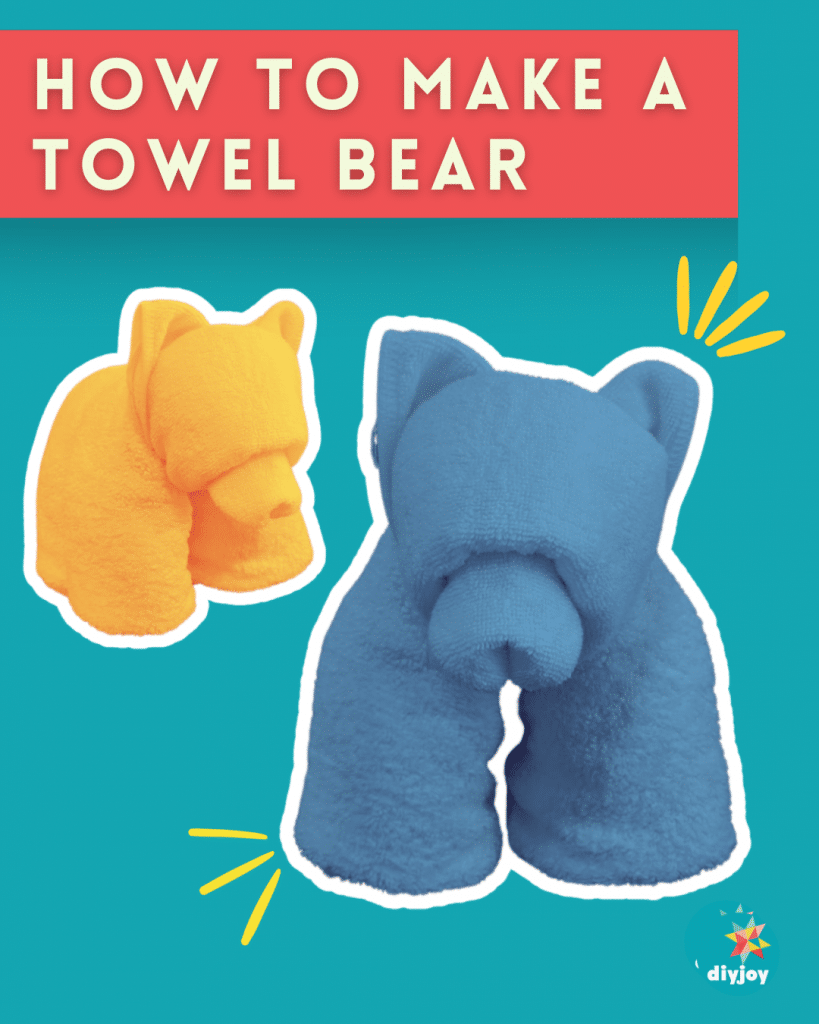 How to Make a DIY Towel Bear