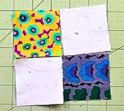 Easy-to-Sew Hard Candy Scraps Quilt Block - DIY Joy