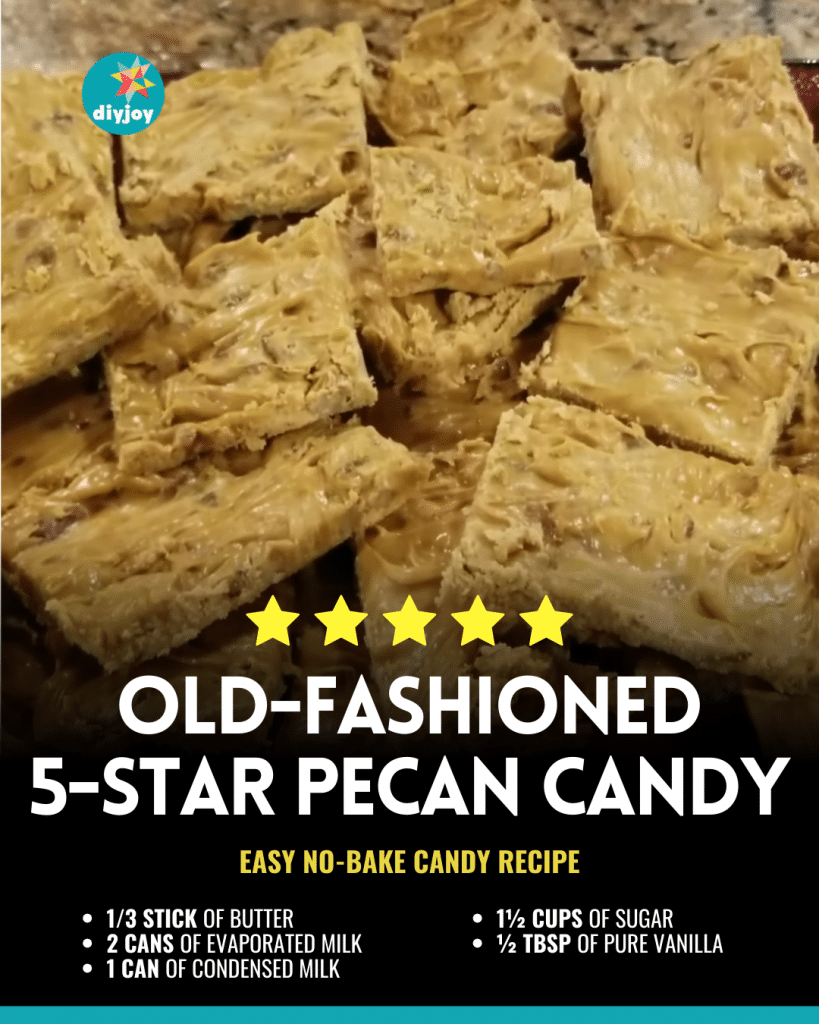 Old-Fashioned 5-Star Pecan Candy Recipe - DIY Joy