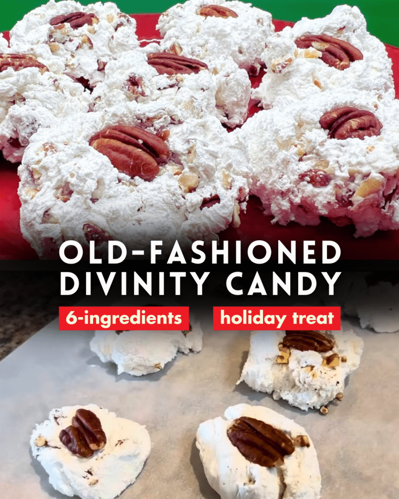 Old-Fashioned Pecan Divinity Candy