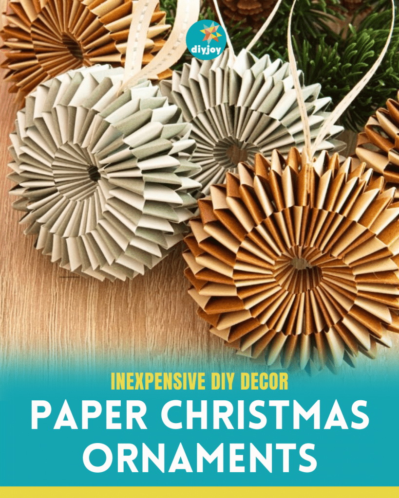 DIY Christmas Paper Ornament