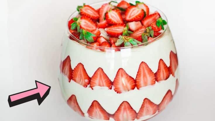 Easy Strawberry Trifle Recipe - DIY Joy