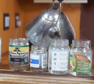 Easiest Way to Remove Labels From Jars - DIY Joy