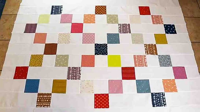 One Charm Pack Quilt Pattern for Beginners - DIY Joy