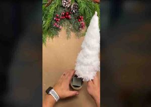 DIY Dollar Tree Duster Christmas Tree Tutorial - DIY Joy