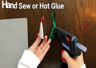 DIY Folded Fabric Star Ornament Tutorial - DIY Joy