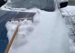 How To Safely & Quickly Clean Snow Off Your Car - DIY Joy