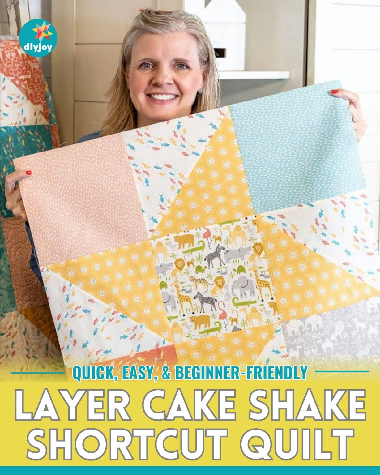 Layer Cake Shake Shortcut Quilt Tutorial