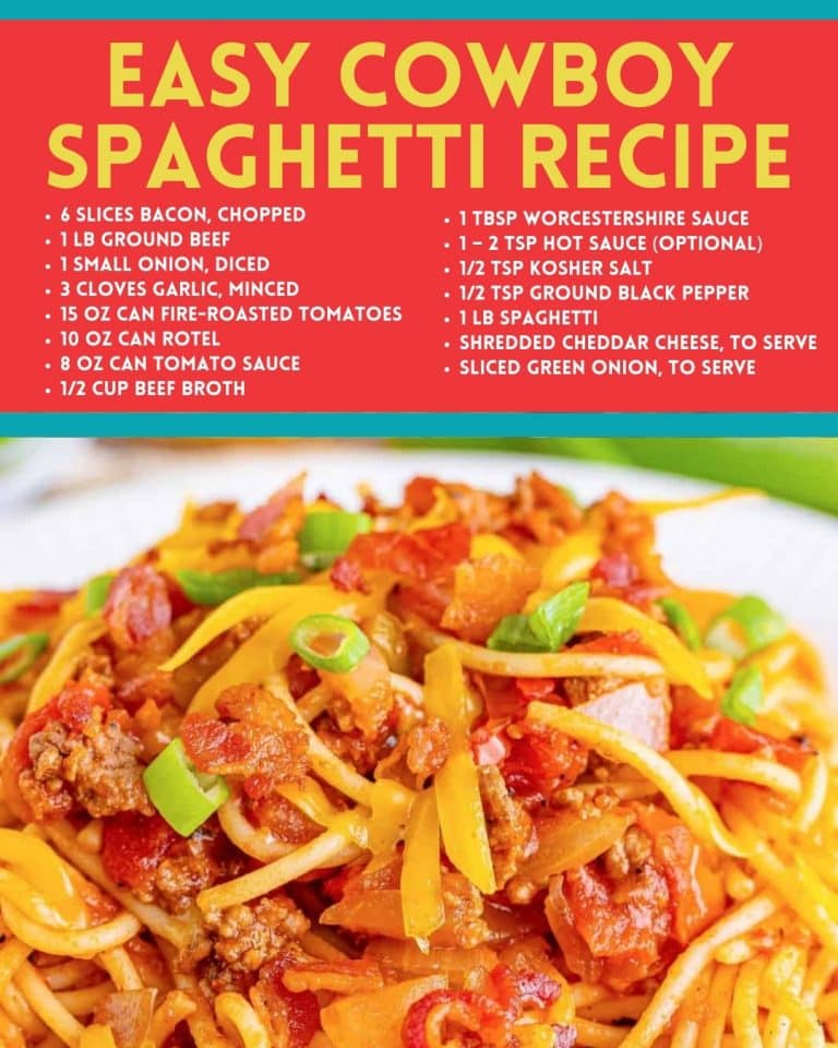 Cowboy Spaghetti Recipe