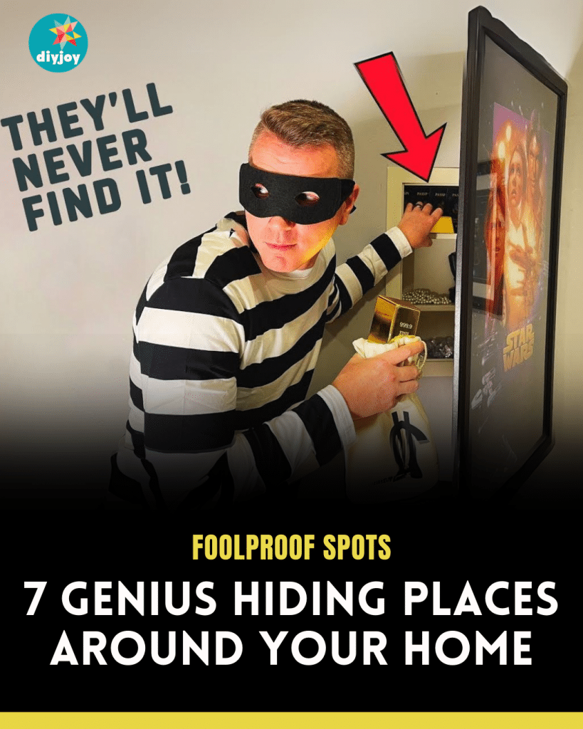 7 Genius Hiding Places Around Your Home