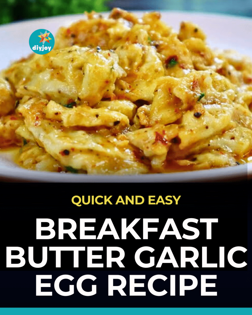 Breakfast Butter Garlic Egg Recipe