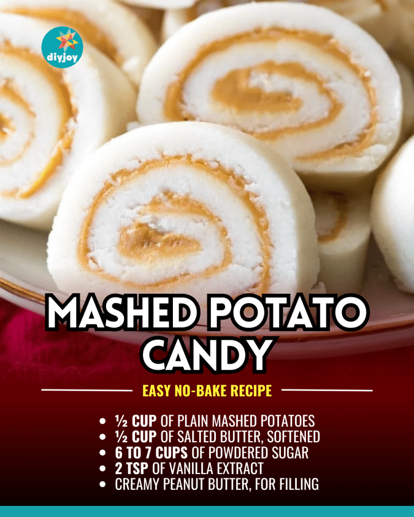 Easy 5-Ingredient Mashed Potato Candy Recipe - DIY Joy