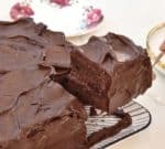 Easy Chocolate Mocha Chiffon Cake Recipe - DIY Joy