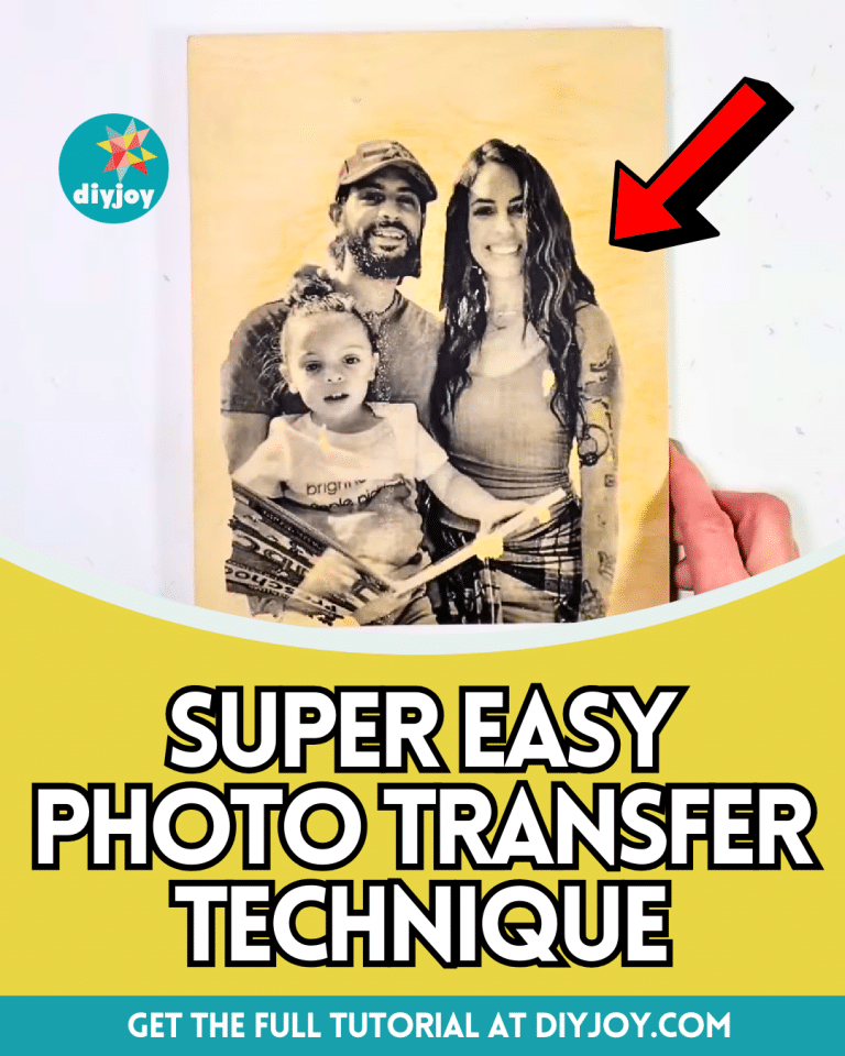 Easy DIY Photo Transfer Technique - DIY Joy
