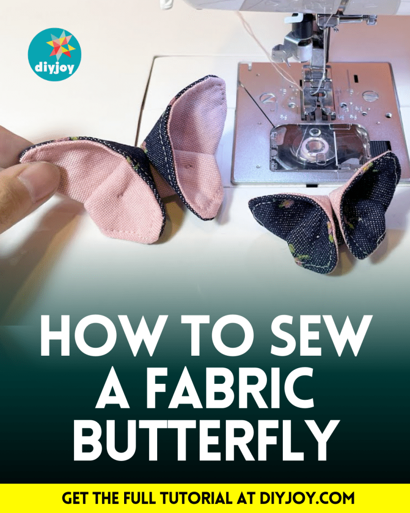 Easy Fabric Butterfly Sewing Tutorial - DIY Joy