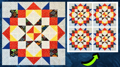 Easy Moda Love Quilt Block Tutorial - DIY Joy