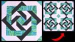Easy Slip Knot Quilt Block Tutorial - DIY Joy