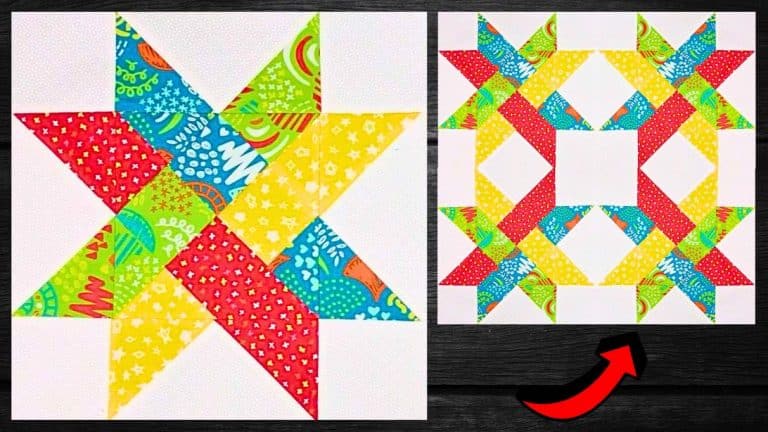 Easy Woven Star Quilt Block Tutorial - DIY Joy
