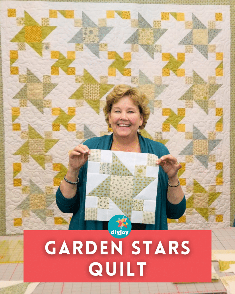 Garden Stars Quilt With Jenny Doan