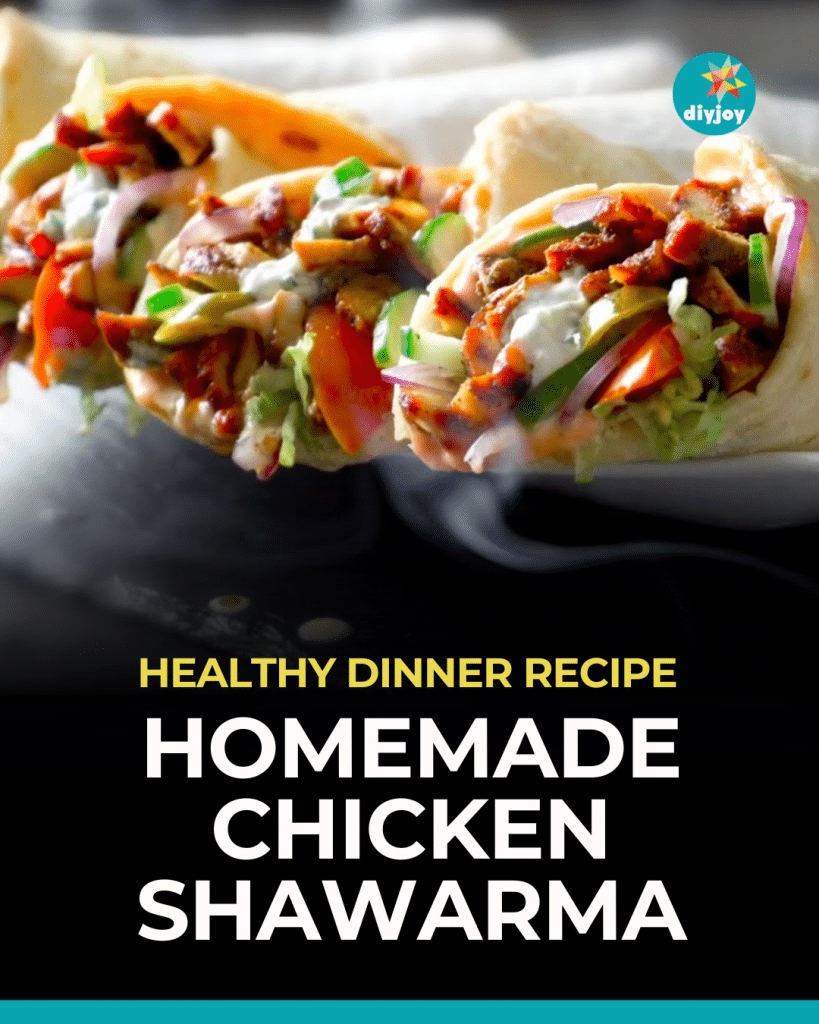 Homemade Chicken Shawarma