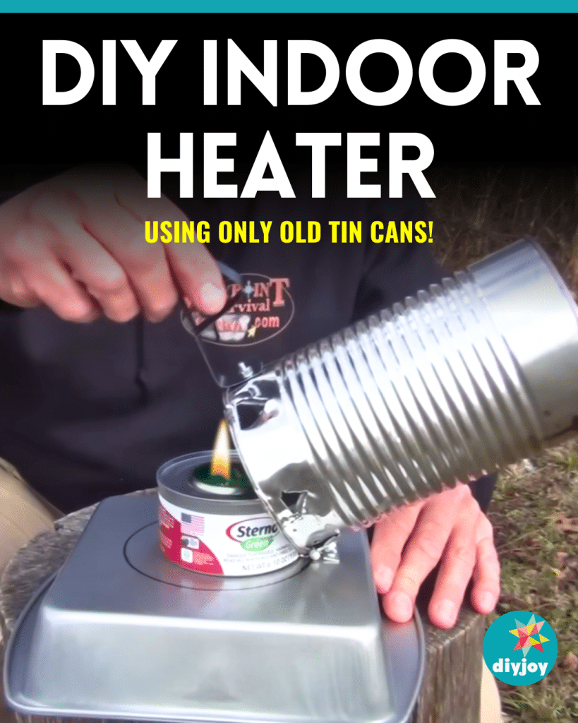 How to Build an Inexpensive DIY Indoor Heater - DIY Joy