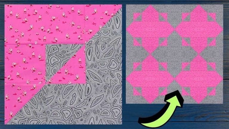How to Make Betty's Delight Quilt Block - DIY Joy