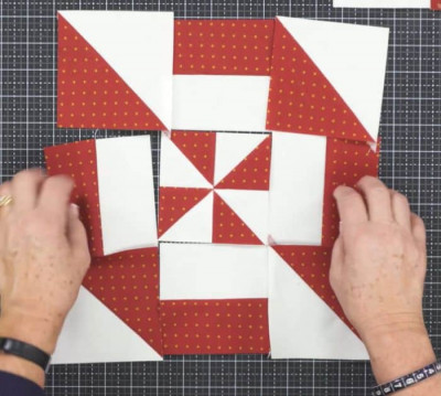 Disappearing Double Pinwheel Quilt With Jenny Doan - DIY Joy