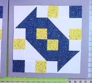 Easy Candy Churn Dash Quilt Block Tutorial - DIY Joy