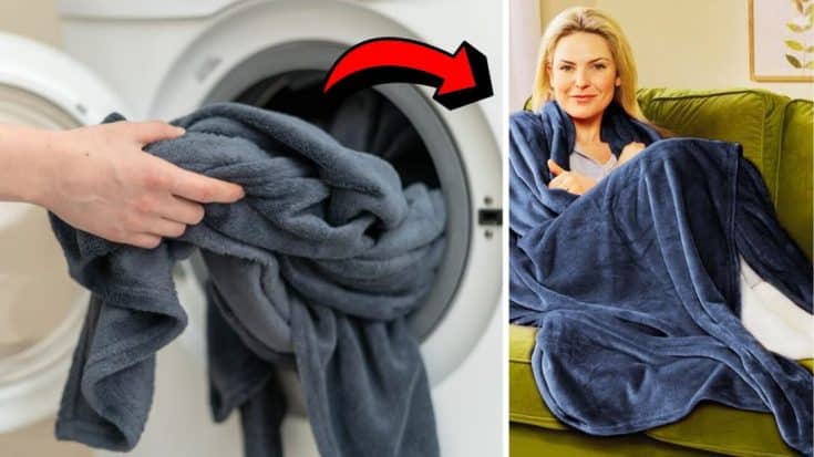 How to Properly Wash a Fleece Blanket - DIY Joy