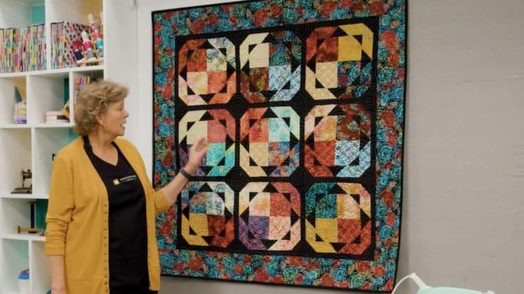 Ring of Fire Quilt With Jenny Doan - DIY Joy