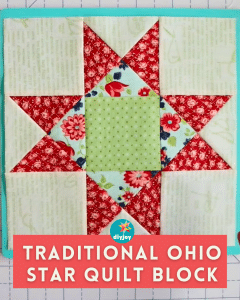 Traditional Ohio Star Block Pattern