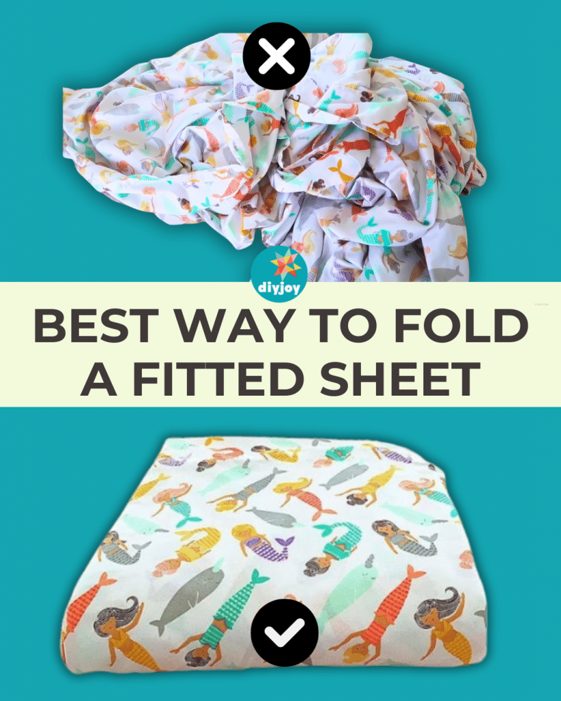 How To Fold A Fitted Sheet Easy And Fast 