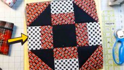 Double Monkey Wrench Quilt Block Tutorial - DIY Joy