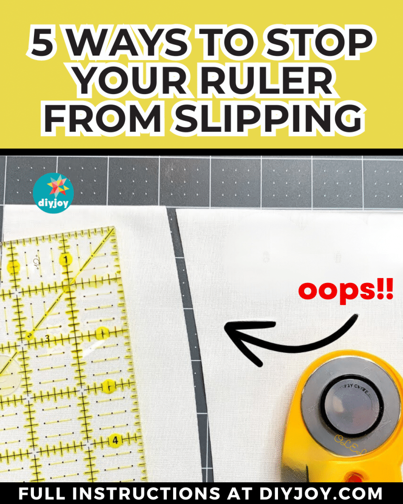 5 Ways to Stop Your Ruler From Slipping