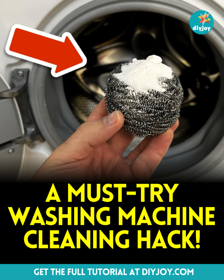 A Must-Try Washing Machine Cleaning Hack! - DIY Joy