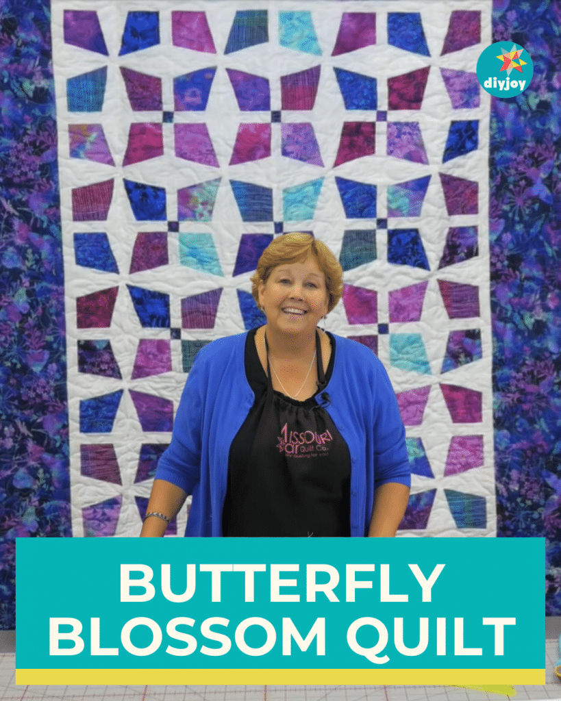 Butterfly Blossom Quilt With Jenny Doan
